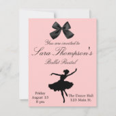 Dance Recital Invitation | Zazzle