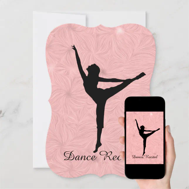 Dance recital invitation or announcement | Zazzle