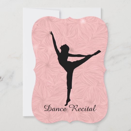 Dance recital invitation or announcement | Zazzle.com