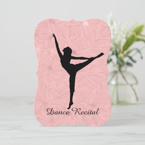 Dance recital invitation or announcement | Zazzle