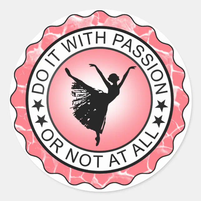 DANCE STICKERS | Zazzle