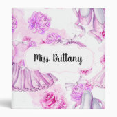 Dance Teacher Binder for Ballet Class | Zazzle