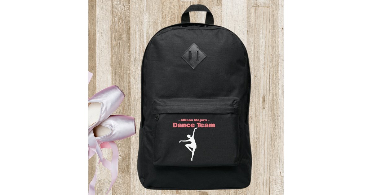 Dance Team Custom Backpacks | Zazzle