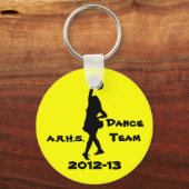 Dance team key chain | Zazzle