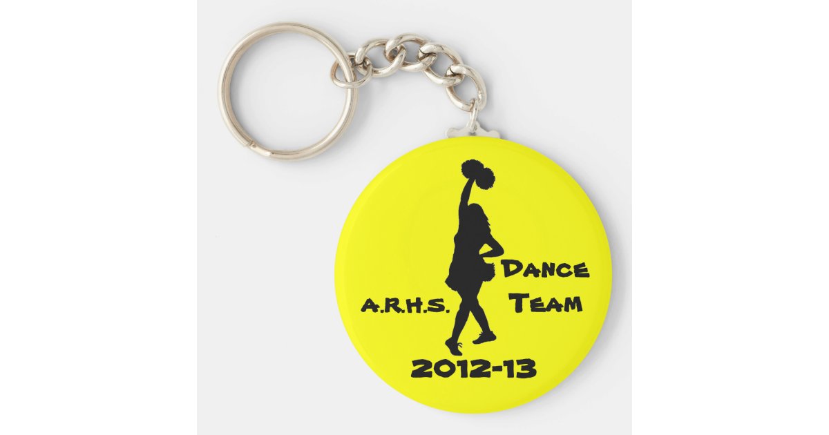 Dance team key chain | Zazzle.com