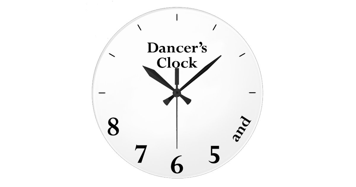 Dancer's Clock | Zazzle.com