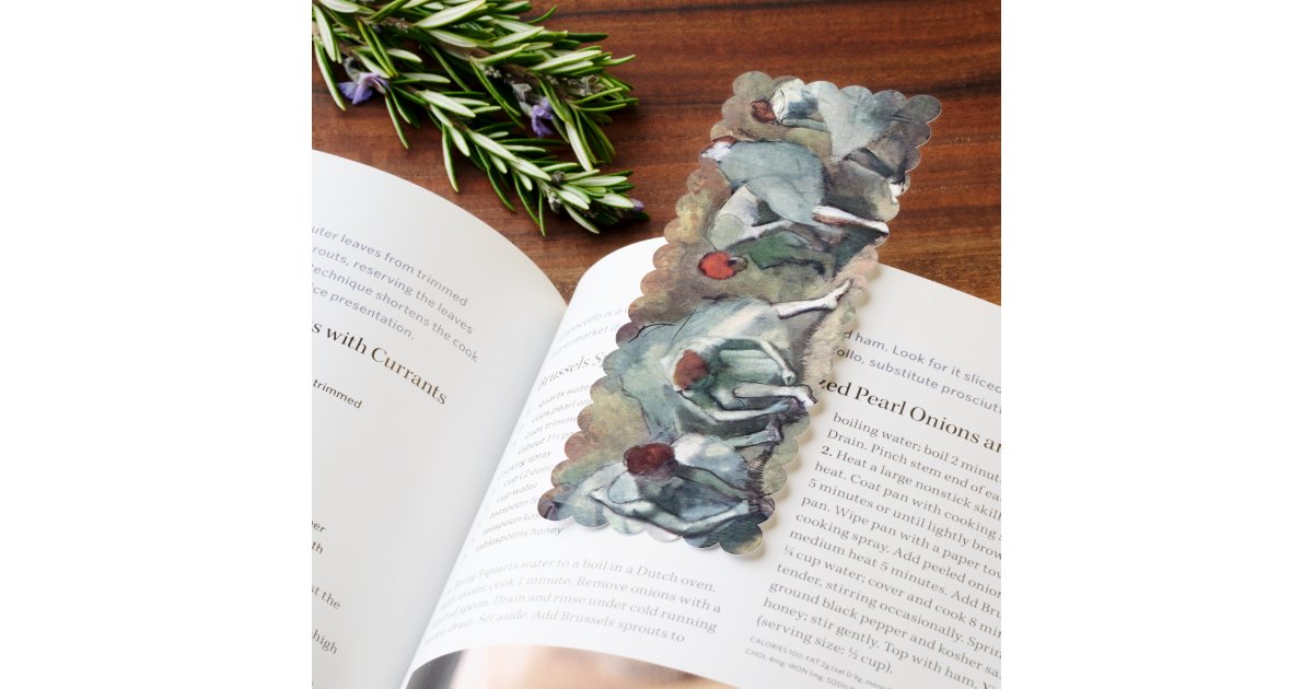 Dancers Lacing Their Shoes by Edgar Degas Bookmarks | Zazzle