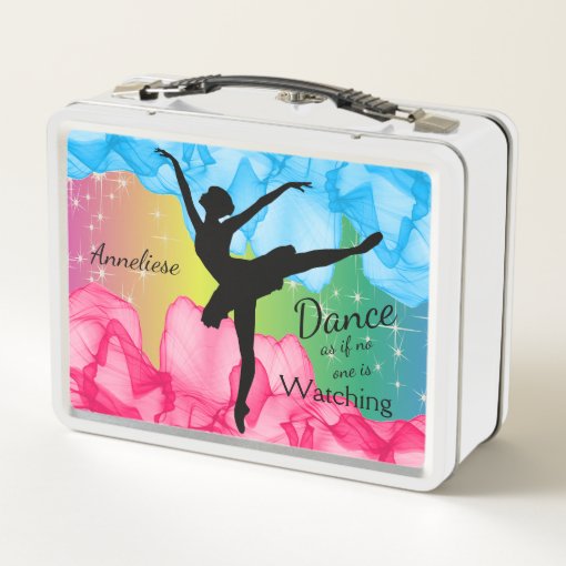 Dancing Ballerina Metal Lunch Box | Zazzle