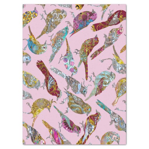 Dancing Birds Tissue Paper | Zazzle