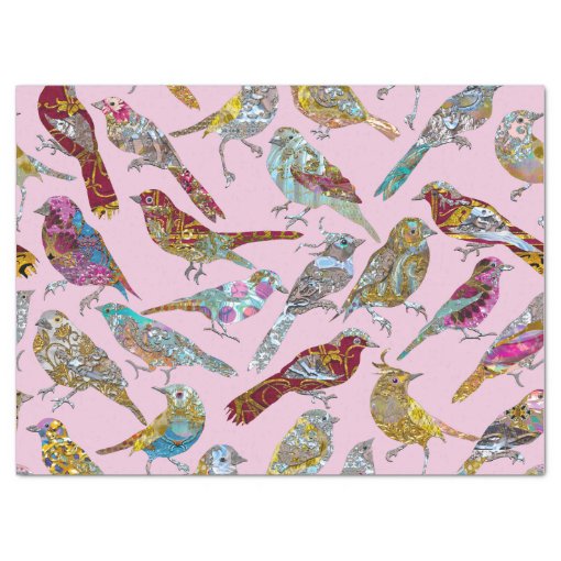 Dancing Birds Tissue Paper | Zazzle