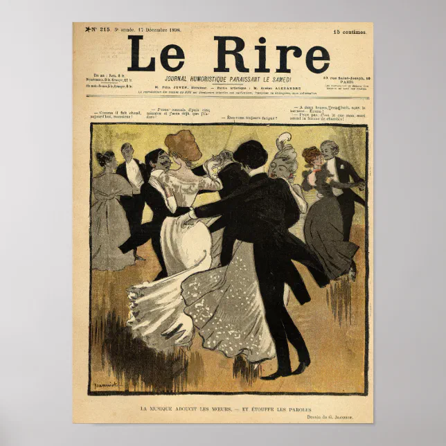 Dancing Couples Poster | Zazzle