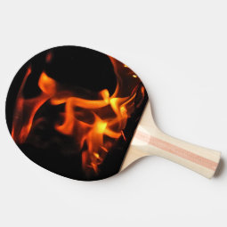 Dancing Fire Ping Pong Paddle | Zazzle