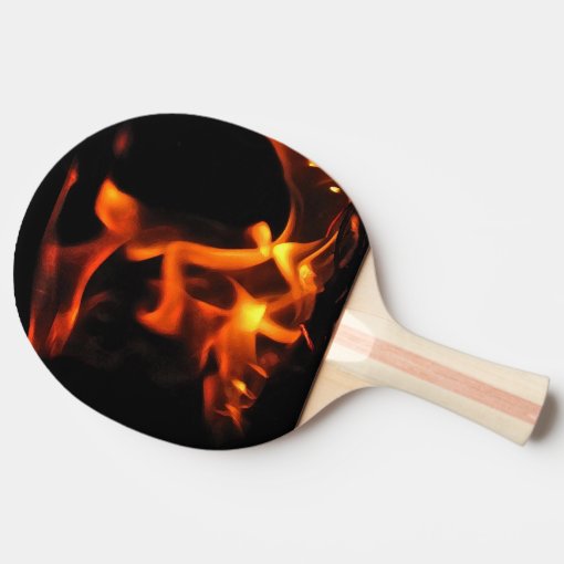 Dancing Fire Ping Pong Paddle | Zazzle