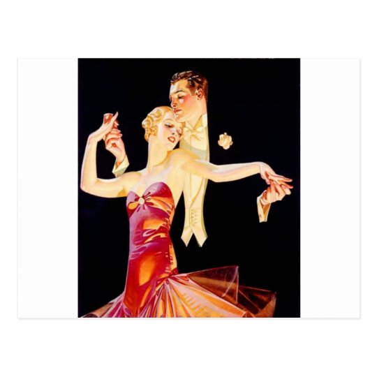 Dancing Flapper Postcard | Zazzle.com