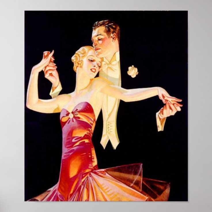 Dancing Flapper Poster | Zazzle