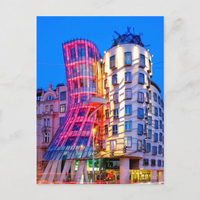 Dancing House Postcard | Zazzle