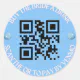 Dancing Queen Bachelorette Drink QR Code Sticker | Zazzle