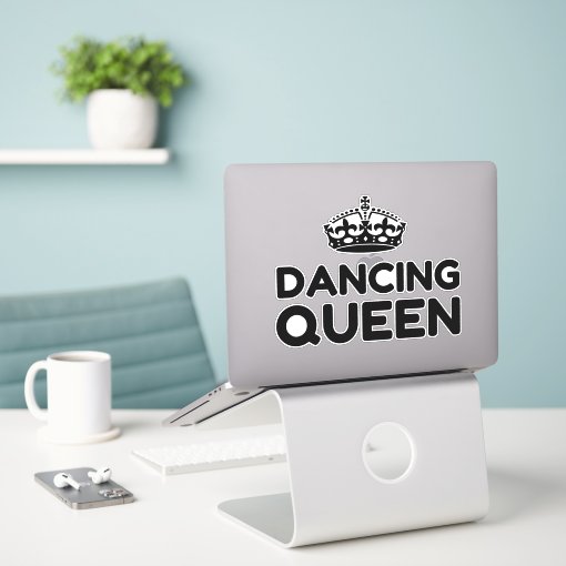 DANCING QUEEN STICKER | Zazzle