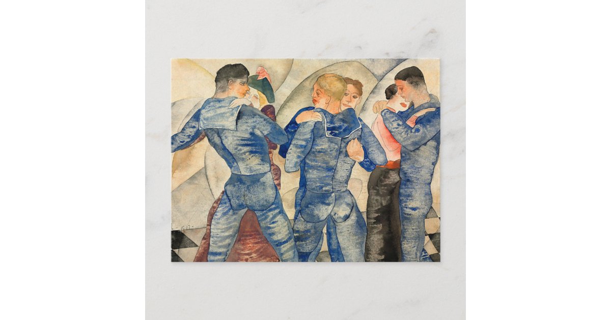 Dancing Sailors Postcard | Zazzle
