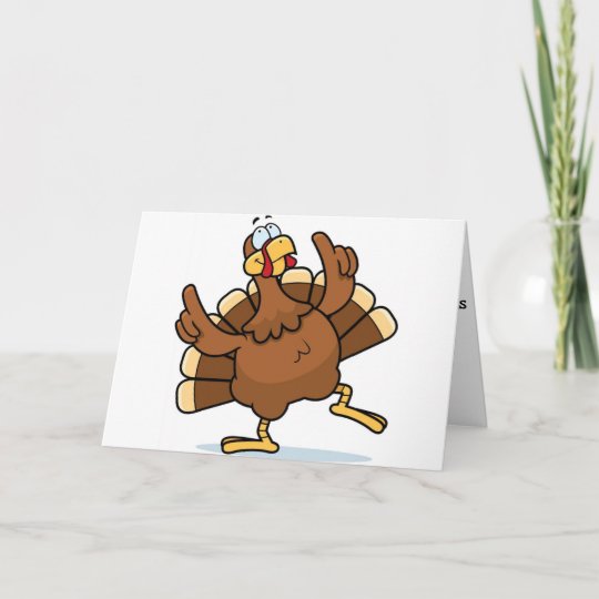*DANCING TURKEY* HAPPY IT IS "YOUR BIRTHDAY" CARD | Zazzle.com