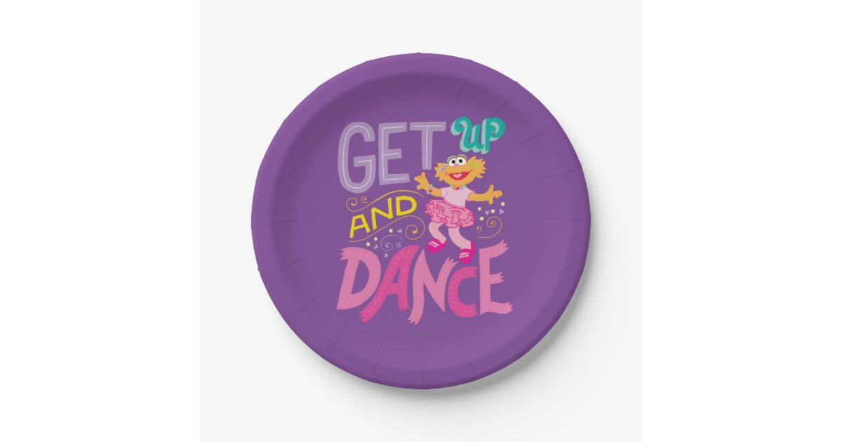 Dancing Zoe Paper Plates | Zazzle