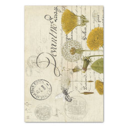 Dandelion Decoupage Tissue Sheet | Zazzle