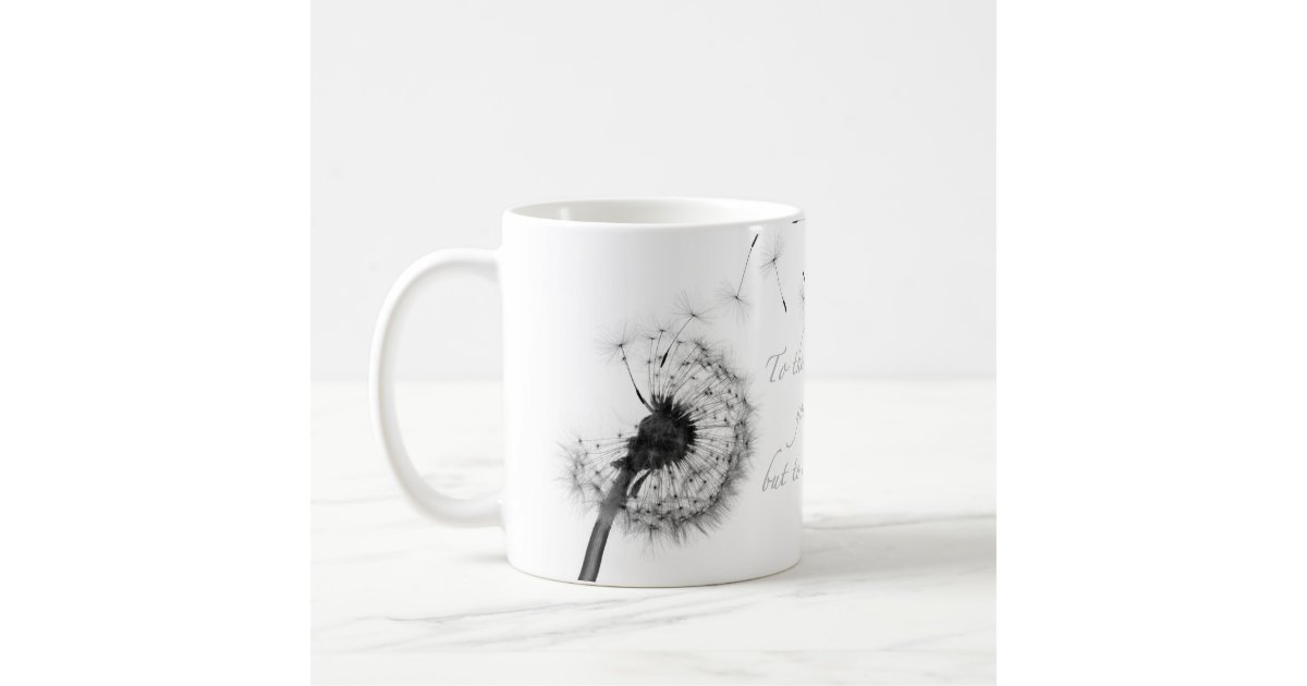 Dandelion Inspiration Classic Mug | Zazzle