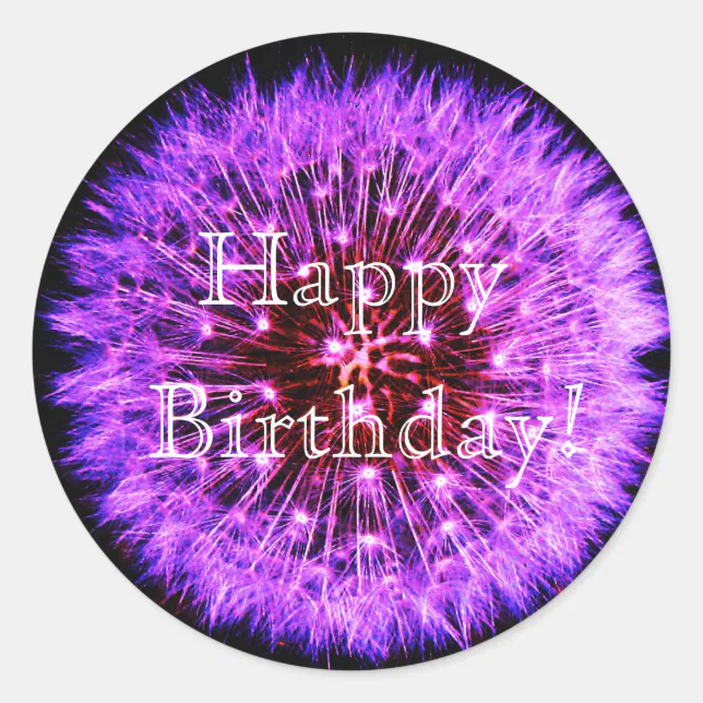 Dandelion Sticker | Zazzle