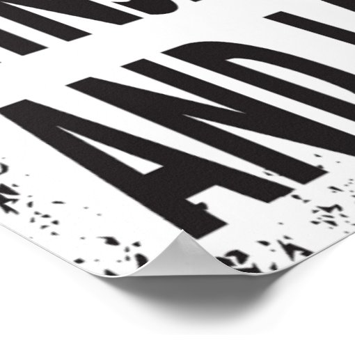 DANGER! Poster | Zazzle
