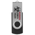 DANGER VIRUS USB FLASH DRIVE | Zazzle
