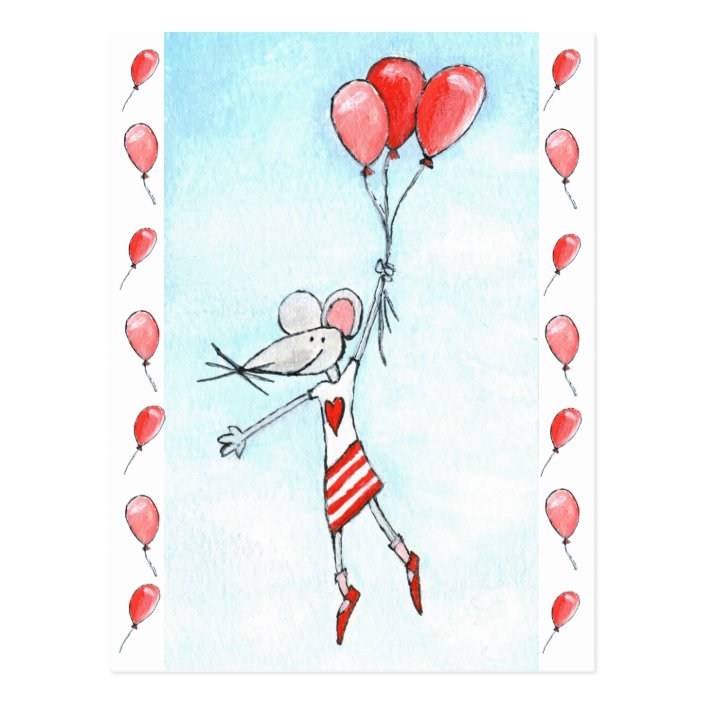 Dangling Mouse Postcard | Zazzle.com