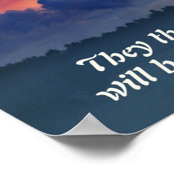 Daniel 11:32 Bible Verse Poster | Zazzle