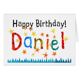 Happy Birthday Daniel Greeting Cards | Zazzle