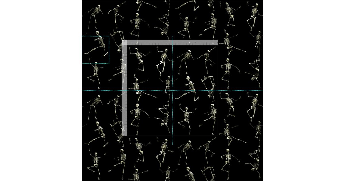 Danse Macabre Fabric | Zazzle