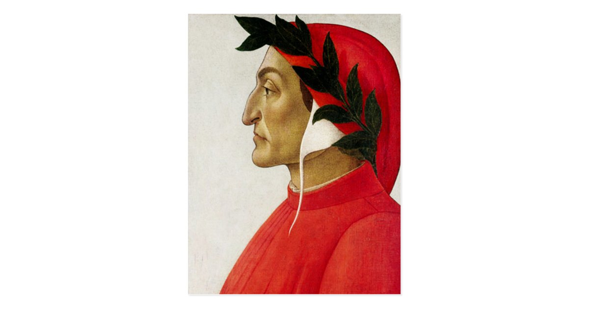 Dante Postcard | Zazzle.com