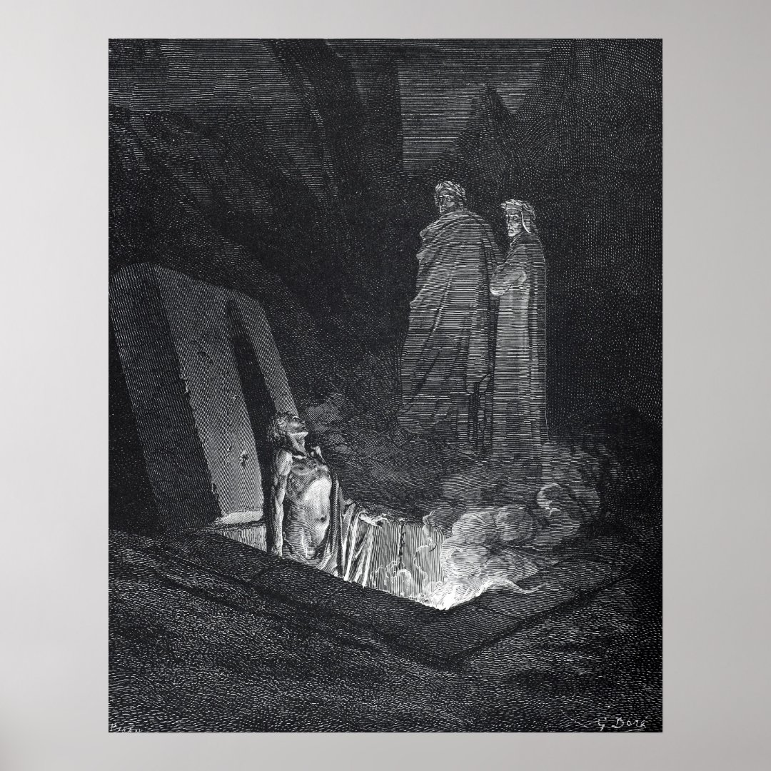 Dante's Inferno Poster by Gustave Dore | Zazzle