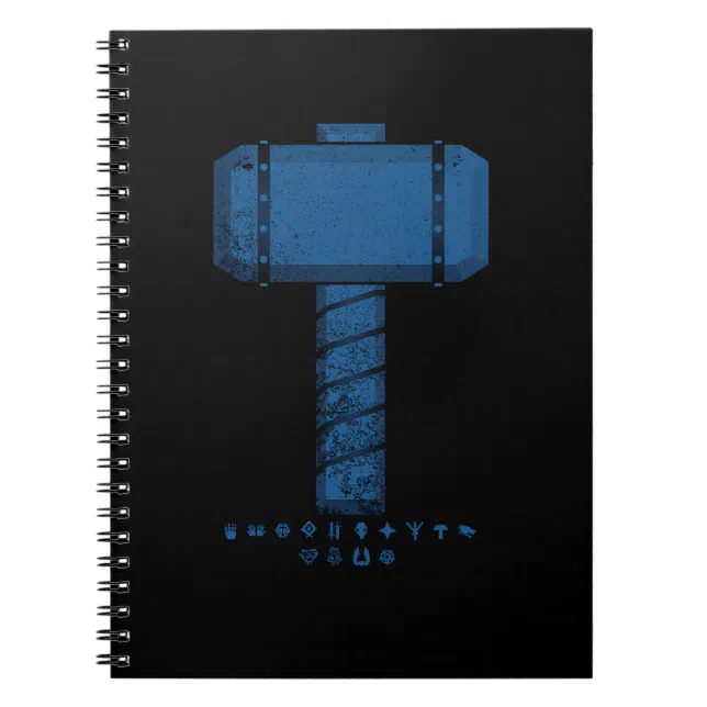 DAoC Midgard Hammer and Class Emblems Notebook | Zazzle