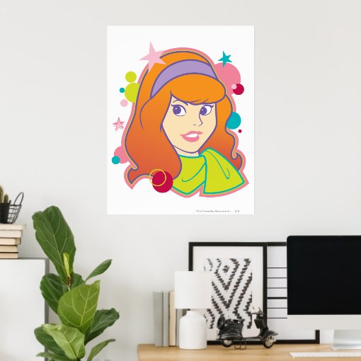 Daphne Groovy Graphic Poster | Zazzle
