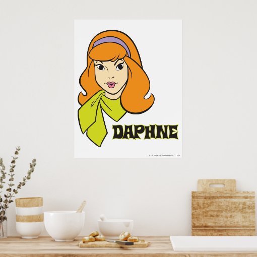 Daphne Name Graphic Poster | Zazzle