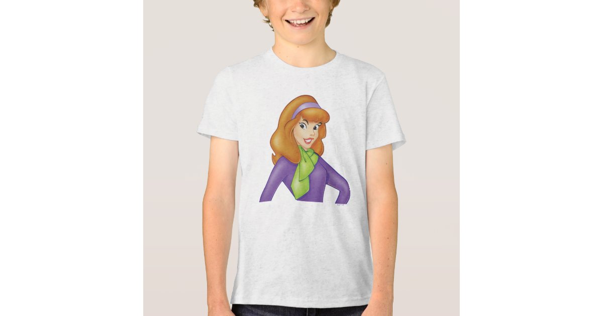 Daphne Smiling Tri-Blend Shirt | Zazzle