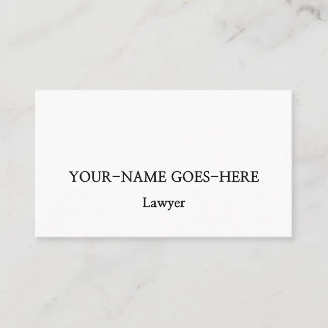 Dapper Professional Business Card | Zazzle
