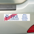 DAR Bumper Sticker | Zazzle