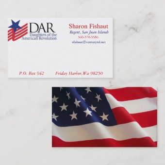 DAR Businesss Card | Zazzle