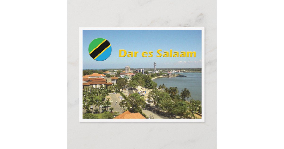 Dar es Salaam - Tanzania Postcard | Zazzle