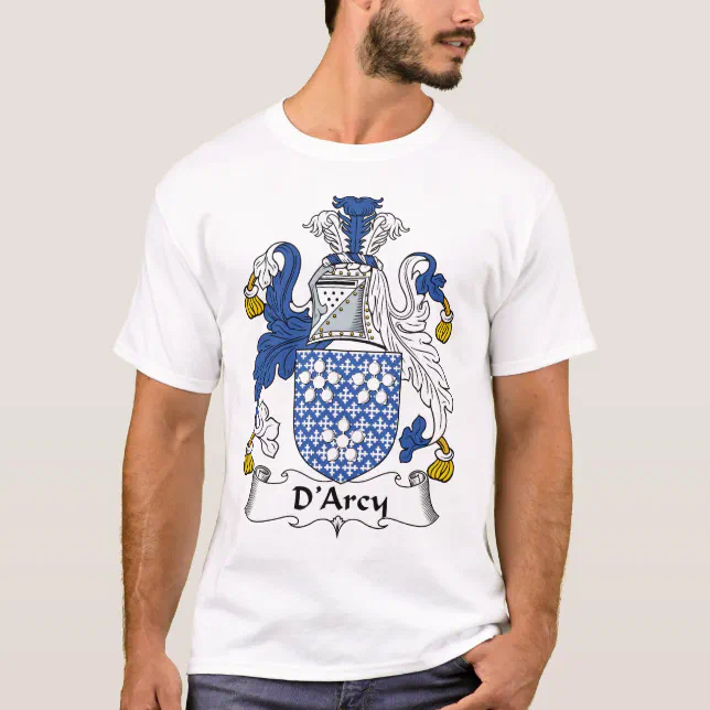 D'Arcy Family Crest T-Shirt | Zazzle