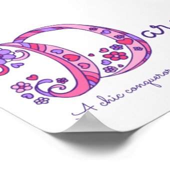 Darcy initial D doodle art name meaning Poster | Zazzle