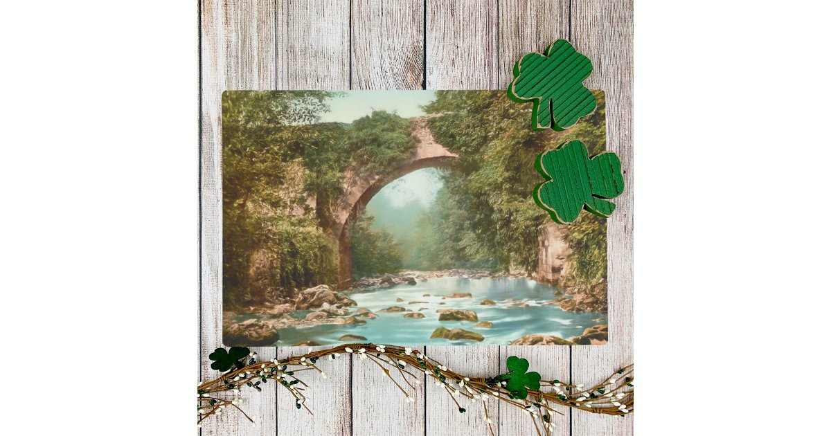 Dargle Bridge In Ireland Placemat | Zazzle