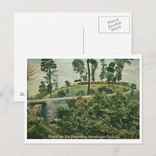 Darjeeling Himalayan Railway Vintage Postcard | Zazzle