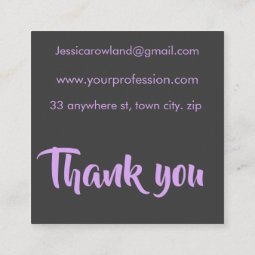 DARK AND SPOOKY HALLOWEEN SQUARE BUSINESS CARD | Zazzle