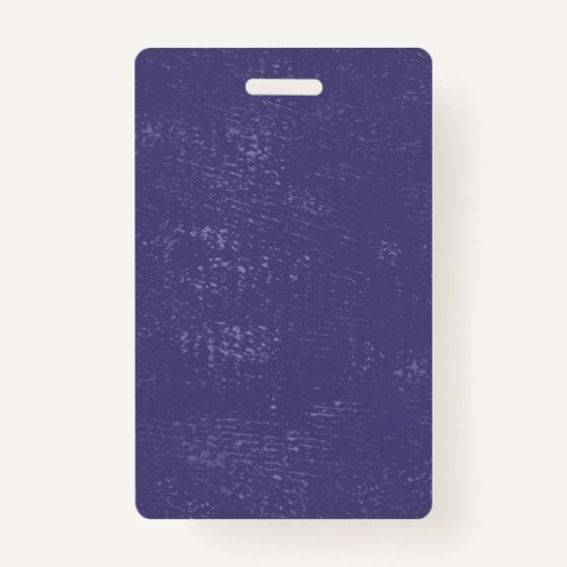 Dark Blue Background Logo Template Employee Staff Badge | Zazzle